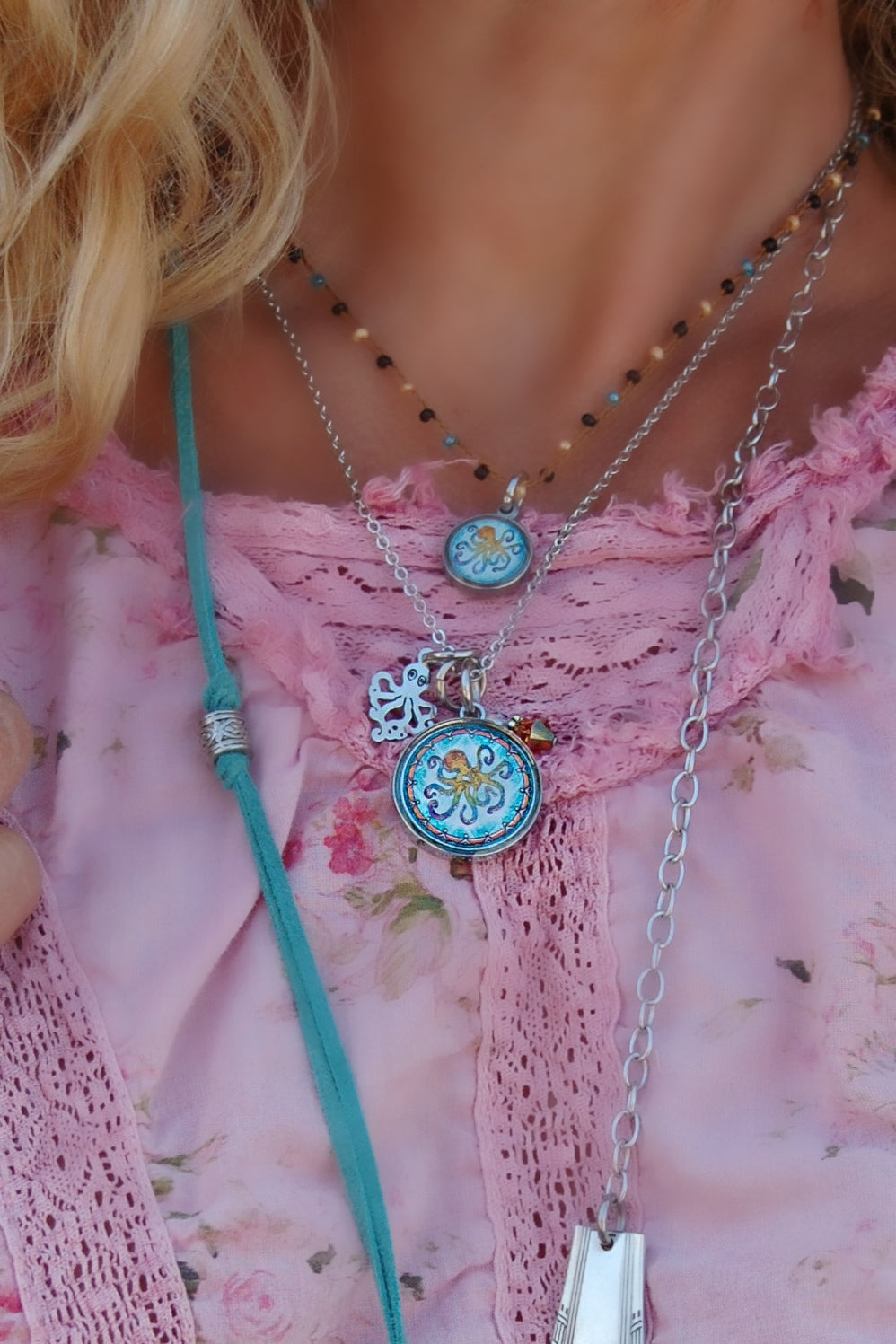 Spirit Lala: Octopus Pendant Necklace – Spirited Boutiques