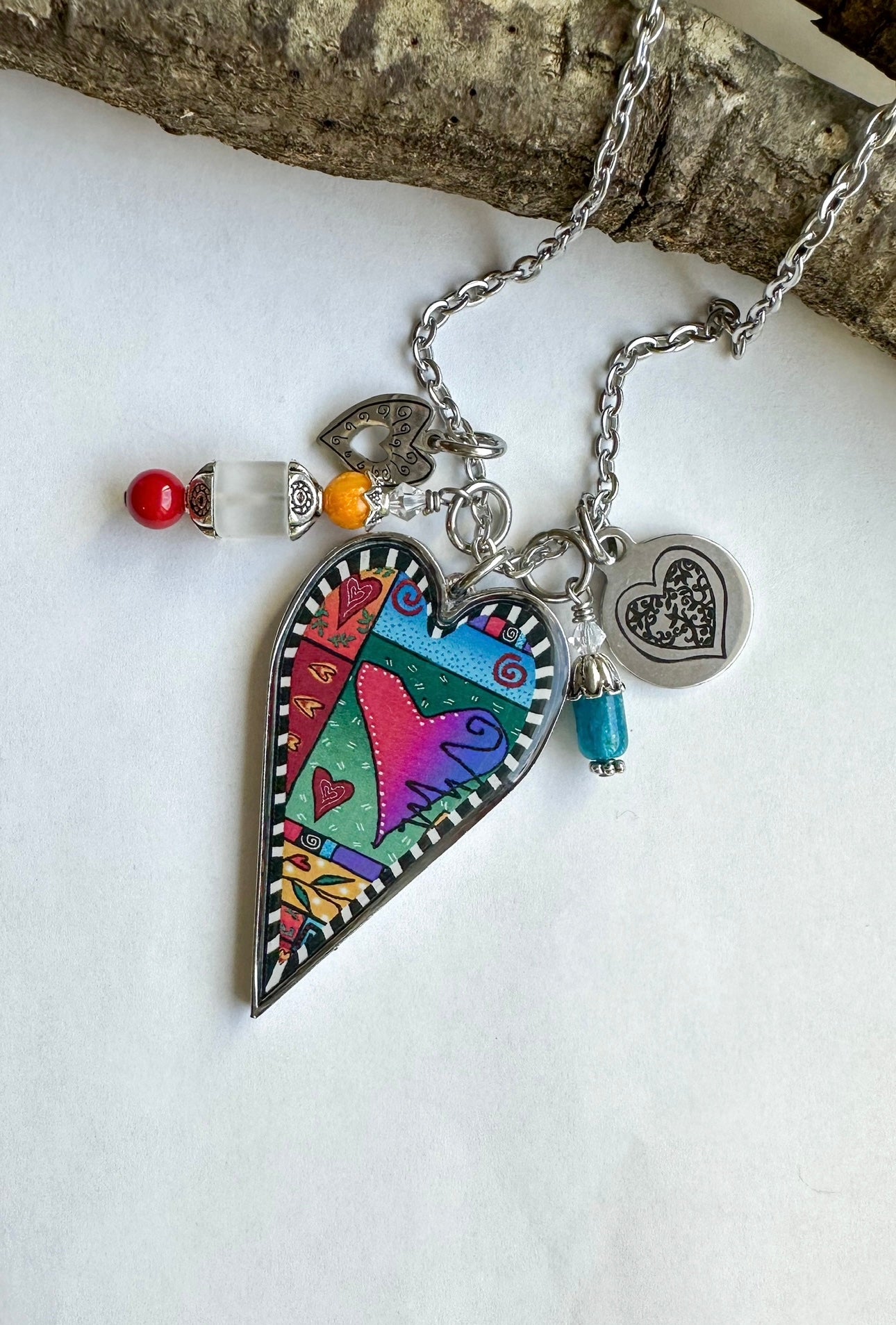 Spirit Lala: Wild Heart Statement Charm Necklace – Spirited Boutiques